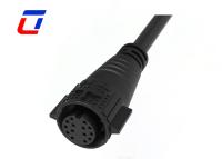 China PA66 M19 14 Pin IP67 Waterproof Connector 300V Data Male To Female Connector for sale