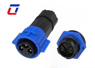 China 20A M19 3+5 Pin Brass Gold-Plated Circular Connector 300V Multi Pin Plug Socket for sale