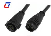 China PA66 M19 Outdoor Waterproof Cable Connector Power And Signal 3+3 Multi Pin Connectors 300V for sale