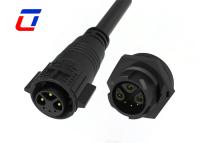 China PA66 M19 Outdoor Waterproof Cable Connector Power And Signal 3+3 Multi Pin Connectors 300V for sale