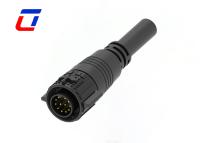 China ODM 12 Pin 300V Quick Disconnect Wire Connectors M19 Brass Gold-Plated Signal Connector for sale
