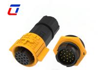 China Ulinkcon Waterproof Data Connector M19 18 Pin Outdoor Quick Lock LED Connector Manufacturer for sale