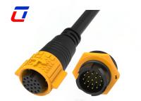 China Ulinkcon Waterproof Data Connector M19 18 Pin Outdoor Quick Lock LED Connector Manufacturer for sale