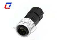 China 20A IP67 Waterproof Quick Lock Electrical Connectors M19 5 Pin Plastic Male Female Connector for sale