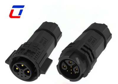 China 20A Plastic Circular Connectors M19 3+5 Pin ODM IP67 Waterproof Power Data Connector 300V for sale