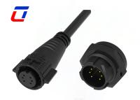 China Low Current 10A Quick Release Wire Connector M19 6 Pin Data 300V Waterproof Connector for sale