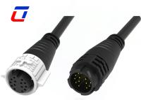 China M19 14 Pin Waterproof Data Connector 300V ODM Quick Lock CE Obtain Male Female Connector for sale