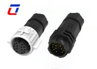 China M19 14 Pin Waterproof Data Connector 300V ODM Quick Lock CE Obtain Male Female Connector for sale