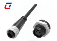 China 300V M16 2+4 Pin 20A Signal And Power Connectors IP67 Molded Cable Connectors for sale