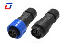China 10A M16 3 Pin Power Connector Waterproof 300V Wire To Wire Circular Connectors for sale