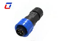 China 10A M16 3 Pin Power Connector Waterproof 300V Wire To Wire Circular Connectors for sale