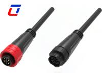 China M16 Push Lock Electrical Male Female Connectors Outdoor Waterproof Connector 10A 4 Pin for sale