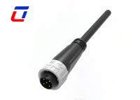 China Waterproof Outdoor Cable Connector 8A 125V Push Locking M16 5 Pin Power Connector for sale
