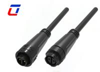 China M16 IP67 2 Pin Waterproof Connector 10A UL Obtain Quick Lock Power Connector for sale