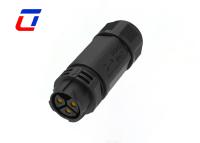 China 50A PA66 3 Pin Waterproof Circular Connector M25 600V IP67 Power Quick Connectors for sale