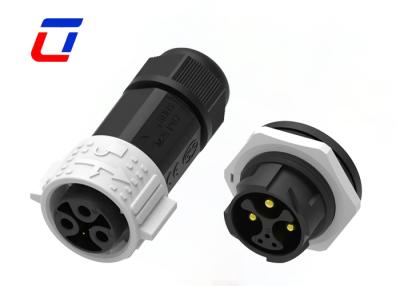 China M25 15A+5A Circular Multi Pin Connectors 3+3 Pin Quick Lock Wire To Board Connector for sale
