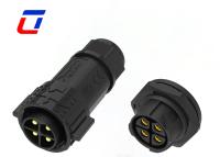 China High Current 50A M25 4 Pin Male To Female Connector PA66 Plastic Circular Connectors for sale