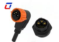 China 3+13 Pin M25 Multi Pin Male Female Connector PA66 Waterproof 300V Push Lock Connector for sale