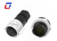 China Industrial Waterproof Data Connector M19 300V PA66 Circular Male To Female Connectors for sale