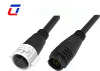 China Low Current 10A Male Female Molded Wire Connector M19 8 Pin Data IP67 Connectors Waterproof for sale