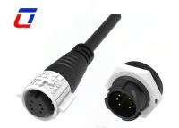 China IP67 M19 Outdoor Lighting Connectors PA66 6 Pin Data Outdoor Waterproof 300V Connector for sale