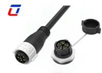 China 20A M25 5Pin IP67 Connectors Waterproof Plastic PA66 Outdoor Molded Wire To Board Connector for sale