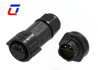 China UL94-V0 M25 20A+5A Signal And Power Connector Push Lock IP67 Connector 2+20 Pin for sale