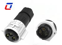 China 3+2 Pin M19 Panel Mount Connector Plastic PA66 15A+5A DC Waterproof Connector for sale