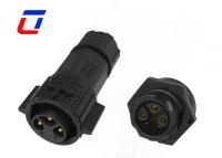 China 3+2 Pin M19 Panel Mount Connector Plastic PA66 15A+5A DC Waterproof Connector for sale