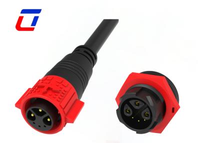 China 20A M19 3+3 Pin Wire To Board Connector IP67 ODM/OEM Power data Quick connector for sale