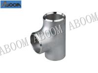 China SA 815 F53 Super Duplex Pipe Fittings Stainless Steel Equal Tee Anti Rust for sale