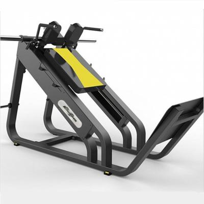 China Commercial Steel 45 Degree Hack Squat Gym Training Machines Pin Loaded Body Building for sale