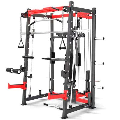 China Power Squat Rack Smith Machine for Shoulder Chest Leg Press All-In-One Gym Equipment for sale