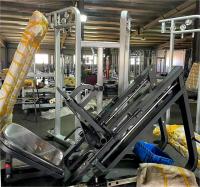 China Commercial Fitness Gym Equipment Adjustable Plate Loaded 45 Degree Leg Press Machine for sale
