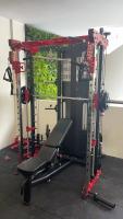 China 1500*2000*2250mm Multi-Functional Power Squat Rack for Total Body Cage Workout at Home for sale