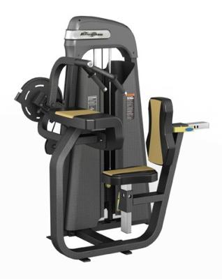 China Fitness Bodybuilding Exercise Steel Seated Tricep-Flat Machine with Training Pin Load for sale