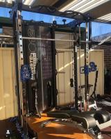 China Multi-Functional Power Squat Rack Smith Machine The Ultimate Choice for Body Building for sale