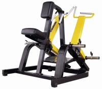 China 1.6T Capacity Steel Plate Loaded Rowing Machine for Medium Loaders in Fitness Training for sale