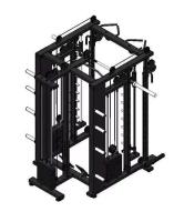 China Functional Trainer for Gym Workouts Focusing on Comprehensive Fitness 2.3*2*2.4m Size for sale