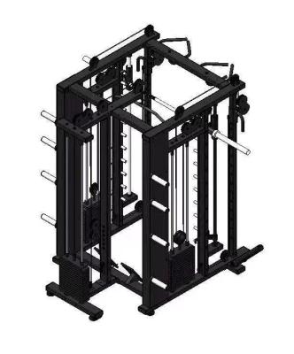 China Functional Trainer for Gym Workouts Focusing on Comprehensive Fitness 2.3*2*2.4m Size for sale