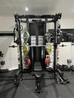 China Strength Training Body Building Power Squat Rack Smith Machine for Home or Commercial for sale