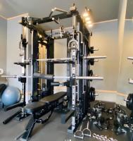 China Functional Trainer for Gym Workouts Focusing on Comprehensive Fitness 2.3*2*2.4m Size for sale