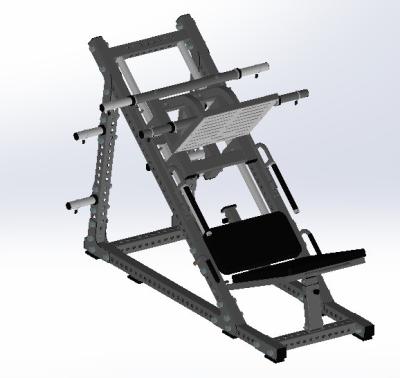 China Design Home Commerical Exercise Strength Training Dual Function Leg Press Hack Squat for sale