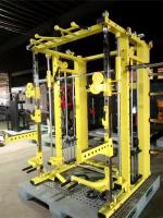 China Adjustable Pulley Leg Press Multifunction Smith Machine for Unisex Strength Training for sale