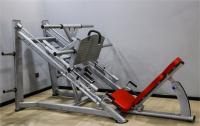 China Steel Tube Q235 Plate Loaded Leg Press Machine for Inverted Pedal Strength Training for sale