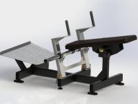 China Experience the Benefits of Steel Plate Loaded Machines for Glute Drive and Hip Trust for sale