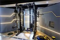 China 3*80KG Weight Stack Commercial All-in-One Smith Machine Comprehensive Fitness Equipment for sale
