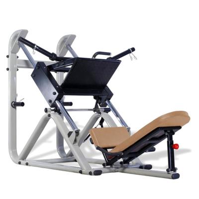 China 45 Degree Leg Press Plate Loaded Commercial Gym Equipment Steel Q235 Adjustable Bench for sale