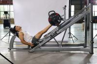China Commercial Fitness Gym 45 Degree Leg Press and Hack Squat Machine for Strength Training for sale