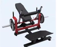 China Mini Loader Style Professional Hip Trainer Plate Loaded Machines Hip Trust Machine for sale